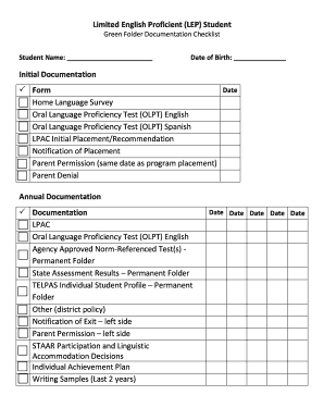 Fillable Online LPAC Beginning-of-Year (BOY): Identifying English ...