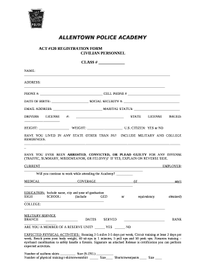 ACT #120 REGISTRATION template Doc Template | pdfFiller