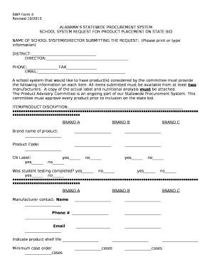 SWP 4 template Doc Template | pdfFiller