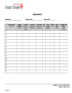 Sample Market List Form | pdfFiller