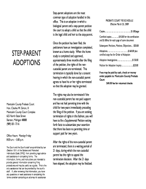 Fillable Online Step-parent adoptions are the most Fax Email Print ...