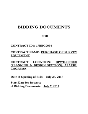 CONTRACT ID#: 17BBG0034 Doc Template | pdfFiller