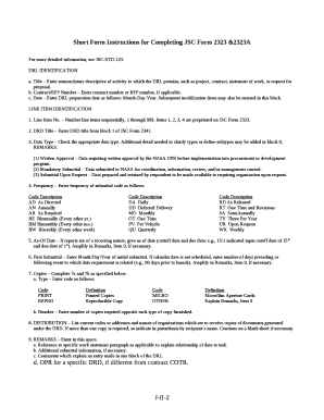 For more detailed ination, see JSC-STD-123 Doc Template | pdfFiller