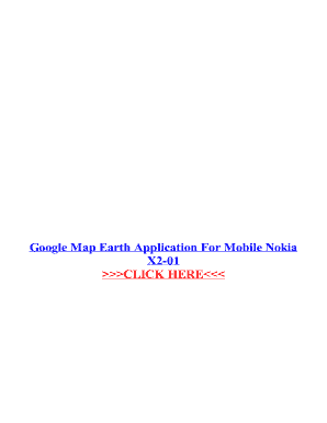 Fillable Online Google Map Earth Application For Mobile Fax Email Print ...