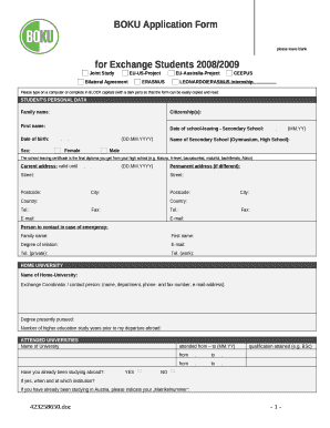 please leave blank - BOKU Doc Template | pdfFiller