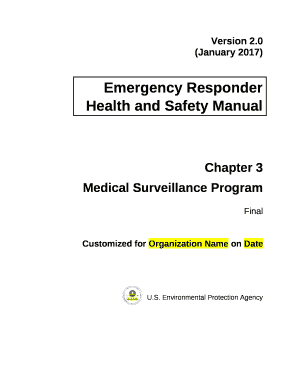 medical surveillance program template Doc Template | pdfFiller