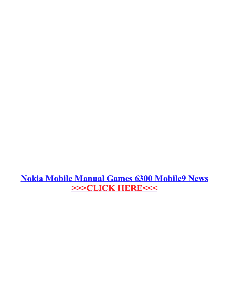 Fillable Online Page contains free download Games Nokia 7610 Apps Fax ...