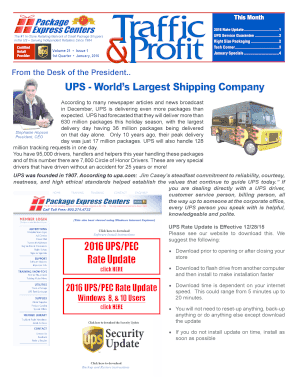 Fillable Online UPS Service Guarantee Fax Email Print - pdfFiller