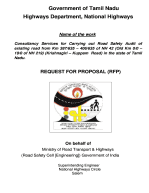 Fillable Online Highways Department, National Highways Fax Email Print ...