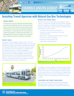 Fillable Online Assisting Transit Agencies with Natural Gas Bus ...