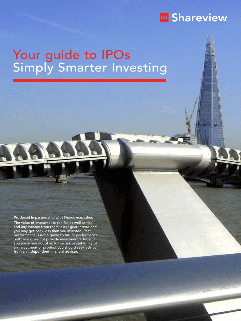 Fillable Online Your guide to IPOs Fax Email Print - pdfFiller