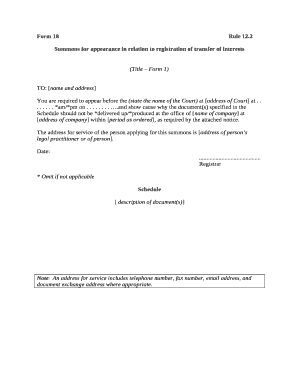 18Rule 12 Doc Template | pdfFiller
