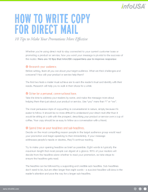Fillable Online HOW TO WRITE COPY Fax Email Print - pdfFiller