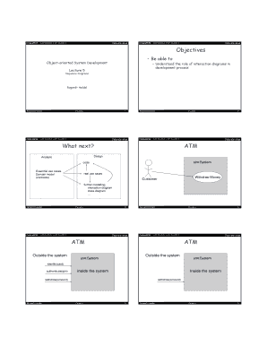 Fillable Online Object-oriented System Development Fax Email Print ...