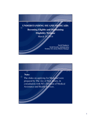 Fillable Online Becoming Eligible and Maintaining Fax Email Print - pdfFiller