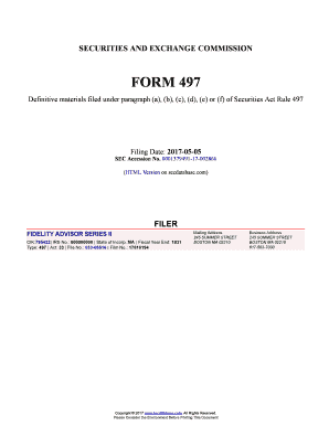 Fillable Online FIDELITY ADVISOR SERIES II Fax Email Print - pdfFiller