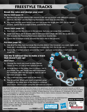 Fillable Online FREESTYLE TRACKS Fax Email Print - pdfFiller