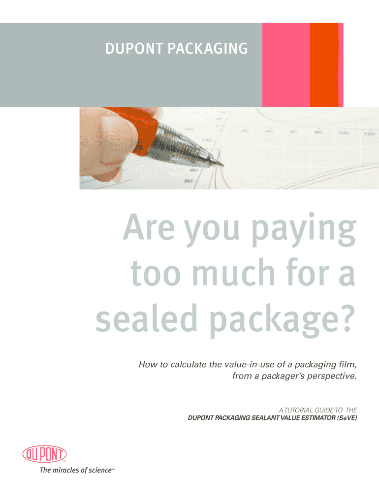 Fillable Online DUPONT PACKAGING Fax Email Print - pdfFiller