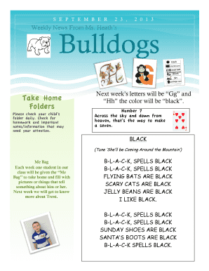 Fillable Online Take Home Fax Email Print - pdfFiller