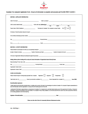 Canadian Tire Jumpstart Application :Ensure all ination is complete and ...