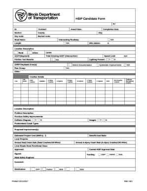 HSIP Candidate Doc Template | pdfFiller