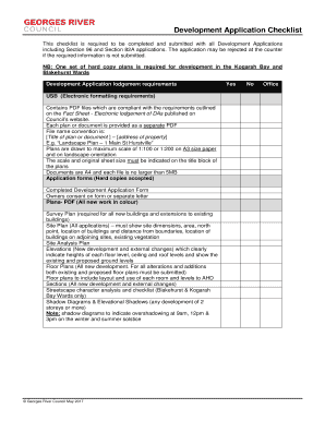 Fillable Online This checklist is required to be completed and ...
