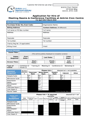 Customer Ref (internal use only): Doc Template | pdfFiller