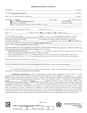 Fillable Online RESIDENT: (Tenant) Fax Email Print - pdfFiller