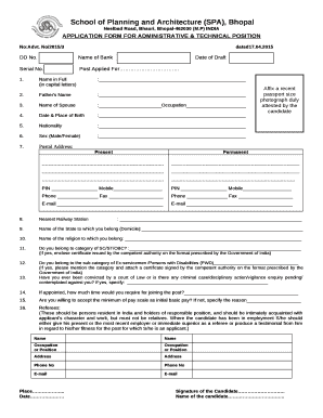 School of Planning and Architecture (SPA), Bhopal - spabhopal ac Doc ...