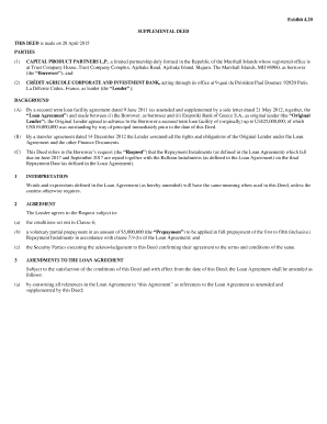 Fillable Online SUPPLEMENTAL DEED Fax Email Print - pdfFiller