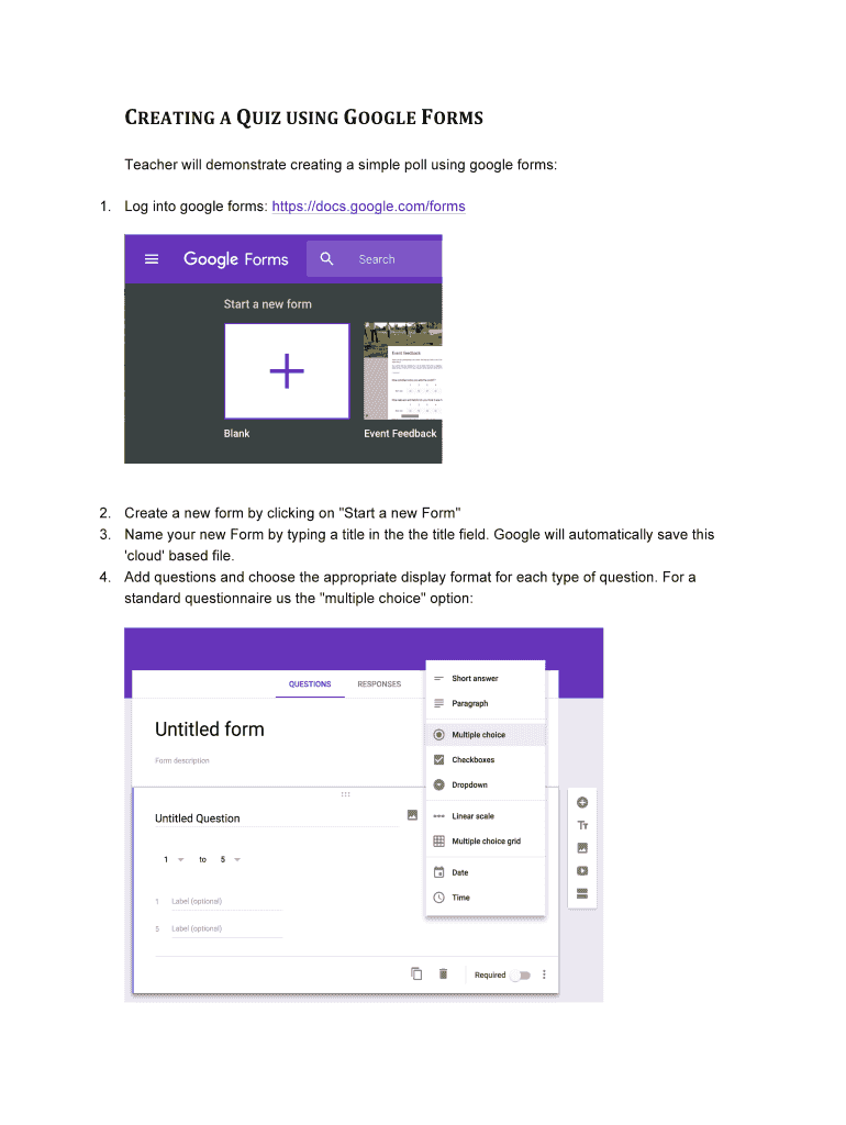 Fillable Online Teacher Will Demonstrate Creating A Simple Poll Using Fillable Online Teacher Will Demonstrate Creating A Simple Poll Using