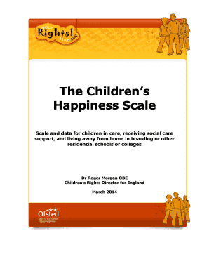 Fillable Online Happiness Scale Fax Email Print - pdfFiller