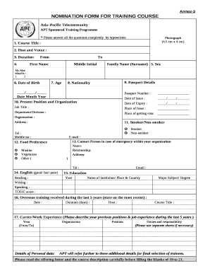 annex 3 template Doc Template | pdfFiller