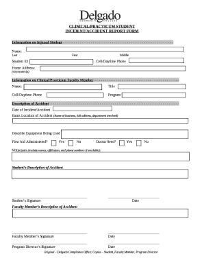 CLINICAL/PRACTICUM STUDENT - docushare3 dcc Doc Template | pdfFiller