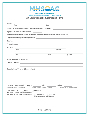 Artwork Request Form Template | pdfFiller