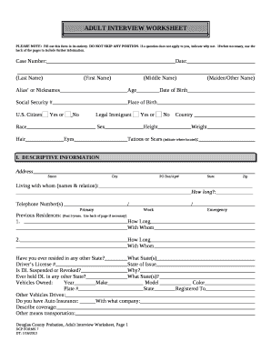 PLEASE NOTE:Fill out this in its entirety Doc Template | pdfFiller