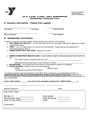 YMCA Member Mobile App YMCA Buffalo Niagara Buffalo, NY template Doc ...