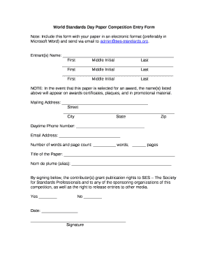 flash fiction template Doc Template | pdfFiller