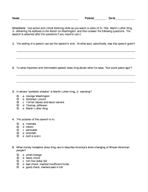 Directions:Use active and critical listening skills as you watch a ...