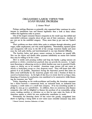 Fillable Online ORGANIZED LABOR VIEWS THE Fax Email Print - pdfFiller