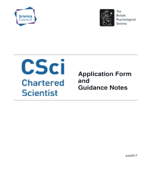 Fillable Online How to make an application to become a Chartered ...