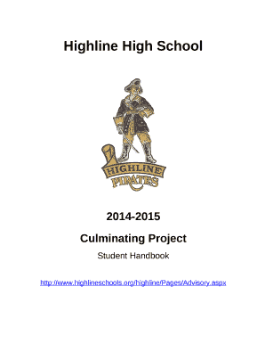 Highline High School Doc Template | pdfFiller
