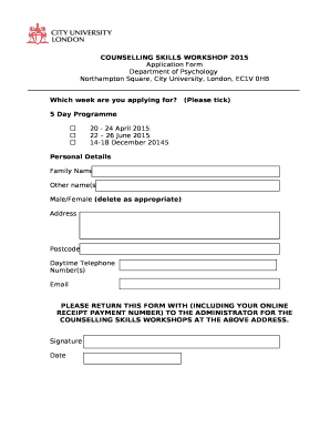 Northampton Square, City University, London, EC1V 0HB Doc Template ...