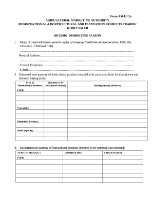 AMAH 2a Doc Template | pdfFiller
