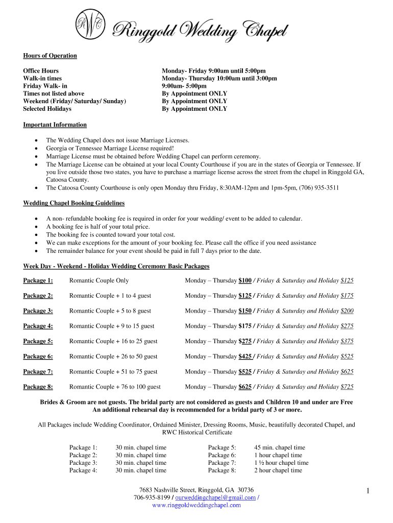 Fillable Online Friday Walk- in Fax Email Print - pdfFiller