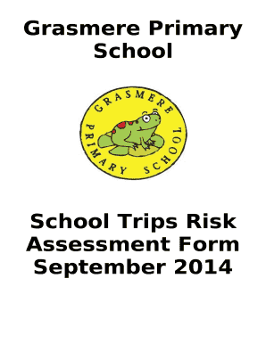 School Trips Risk Assessment Doc Template | pdfFiller
