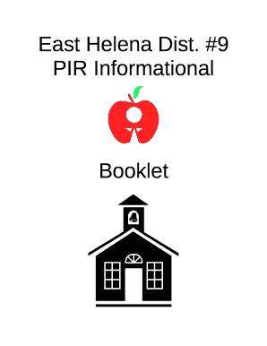#9 PIR Inational Doc Template | pdfFiller
