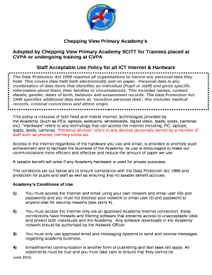 Chepping View Primary Academys Doc Template | pdfFiller