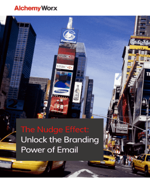 Fillable Online The Nudge Effect: Fax Email Print - pdfFiller