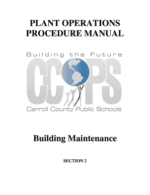 Fillable Online BUILDING MAINTENANCE STANDARDS Fax Email Print - pdfFiller